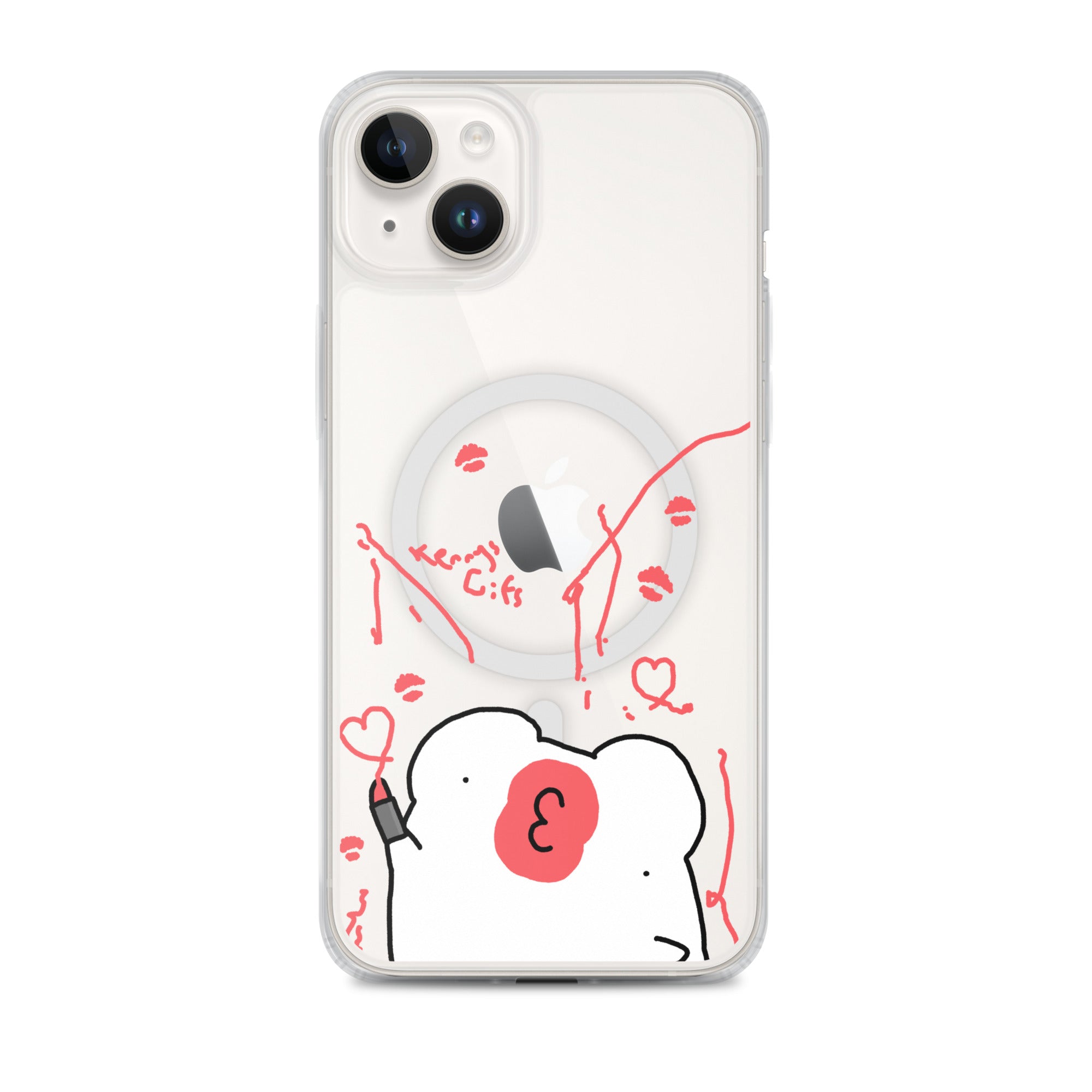 Lipstick MagSafe® clear case for iPhone® – KennysGifs