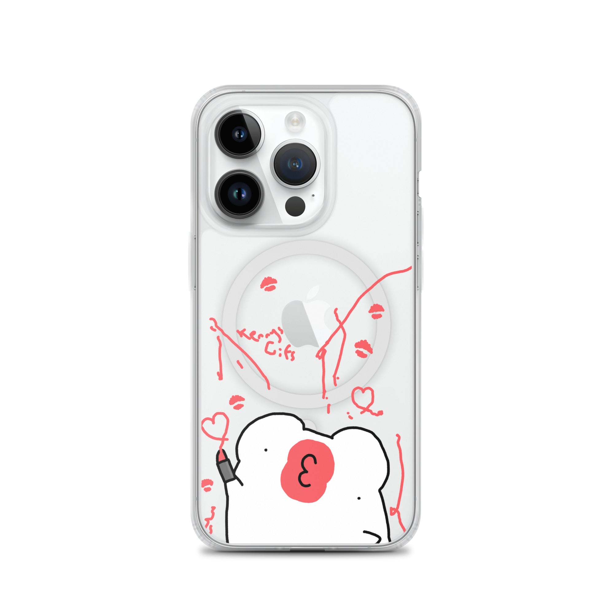 Lipstick MagSafe® clear case for iPhone® – KennysGifs